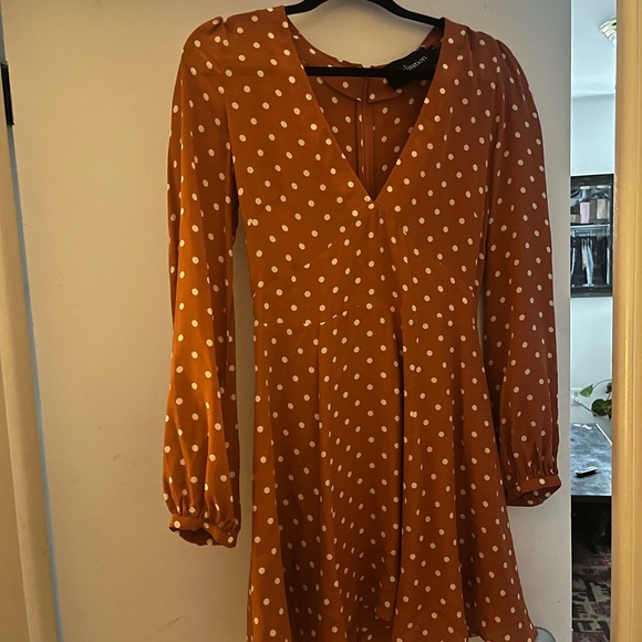 Realisation Par | Dresses | Realisation Par Kate Polka Dot Dress In ...